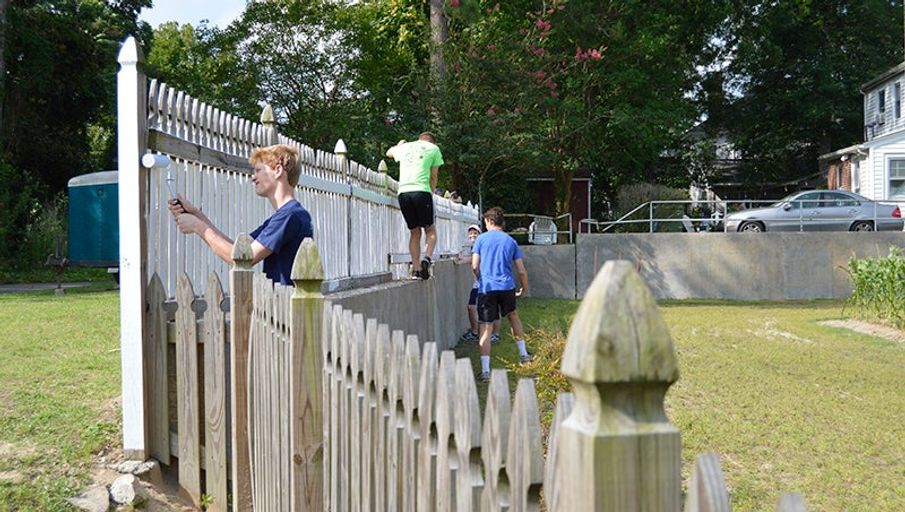 Boy Scout Eagle project gives back to First Christian Church