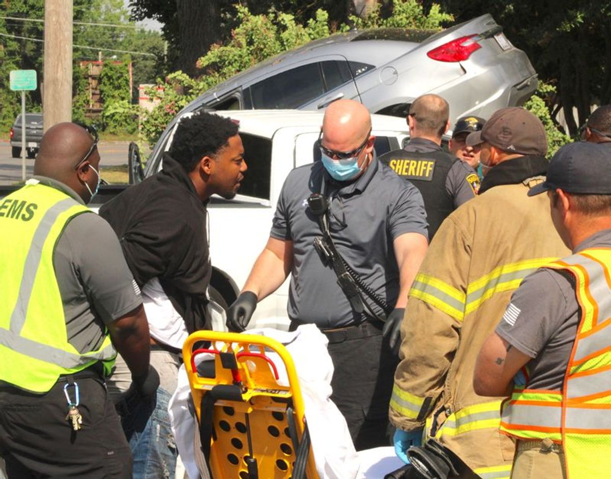 Nash chase ends in Wilson crash