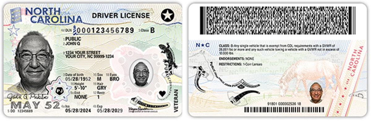 NCDMV redesigns state driver licenses, ID cards