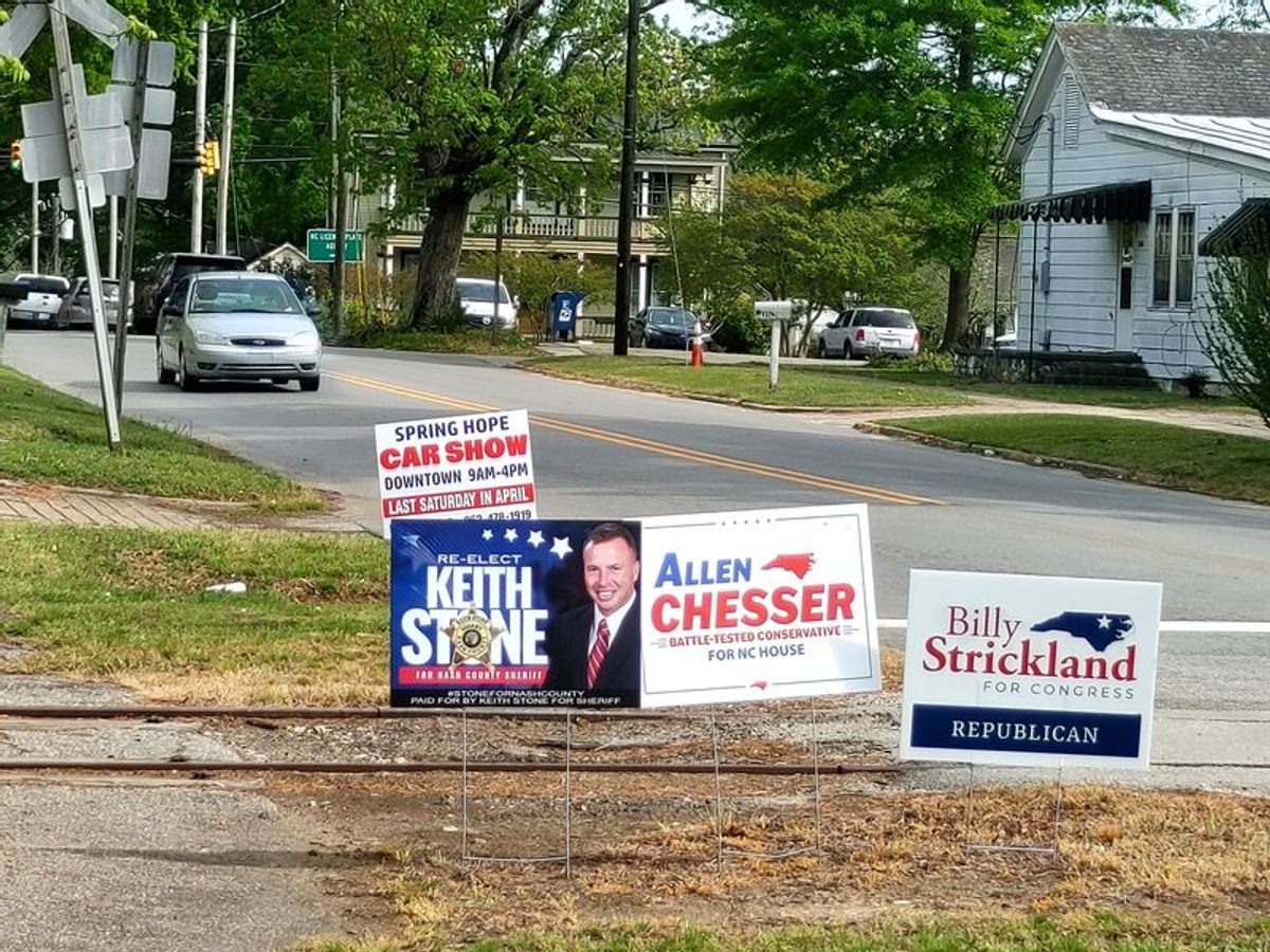 State has rules for campaign signs
