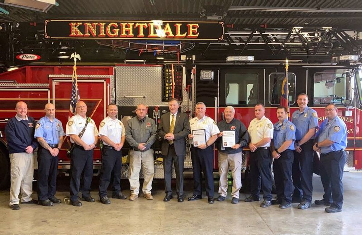 Knightdale improves fire protection rating