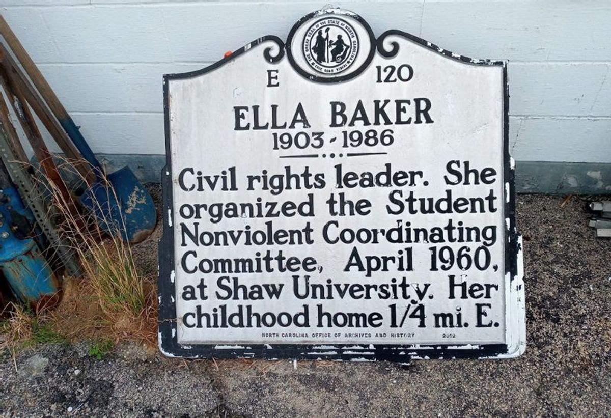State to replace historical marker honoring civil rights lea...