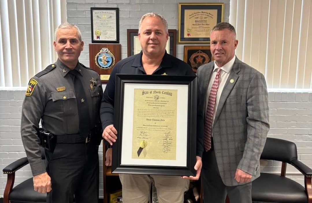 3 Nash deputies earn law enforcement certificates