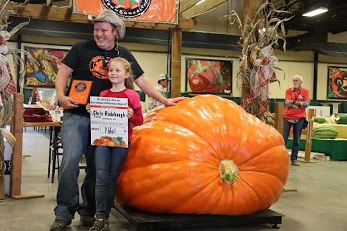 Spring Hope’s Vester grows State Fair’s largest NC pumpkin