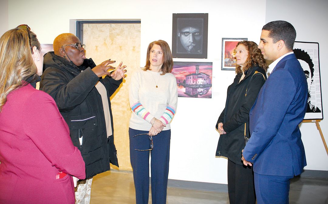 NC first lady visits Nash Correctional inmate art show