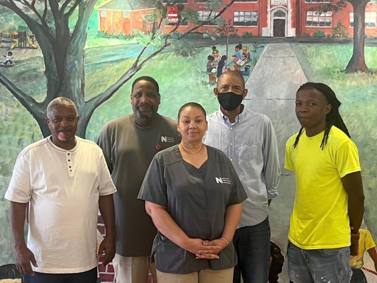 Bailey Elementary honors custodians for summer work