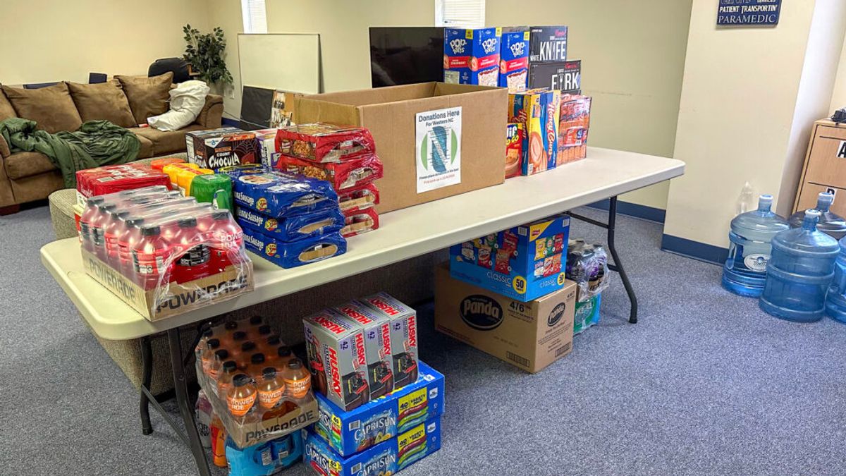 Nash County EMS organizes Helene relief drive
