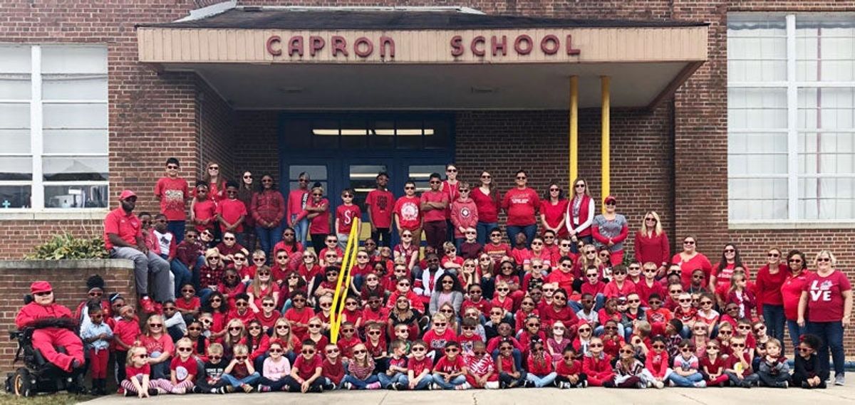 Capron Elementary observes Red Ribbon Week