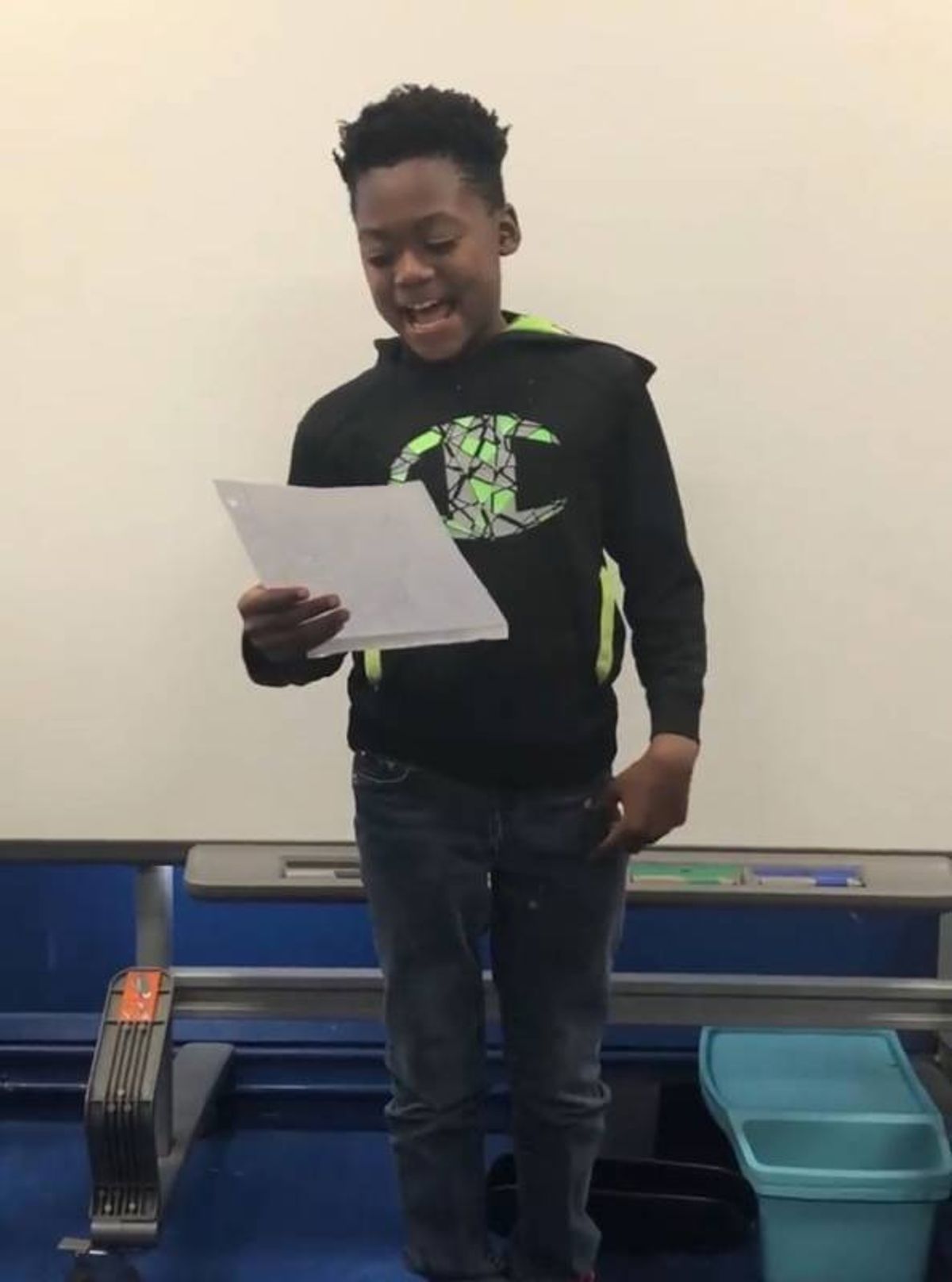 Capron Elementary observes Martin Luther King Jr. Day