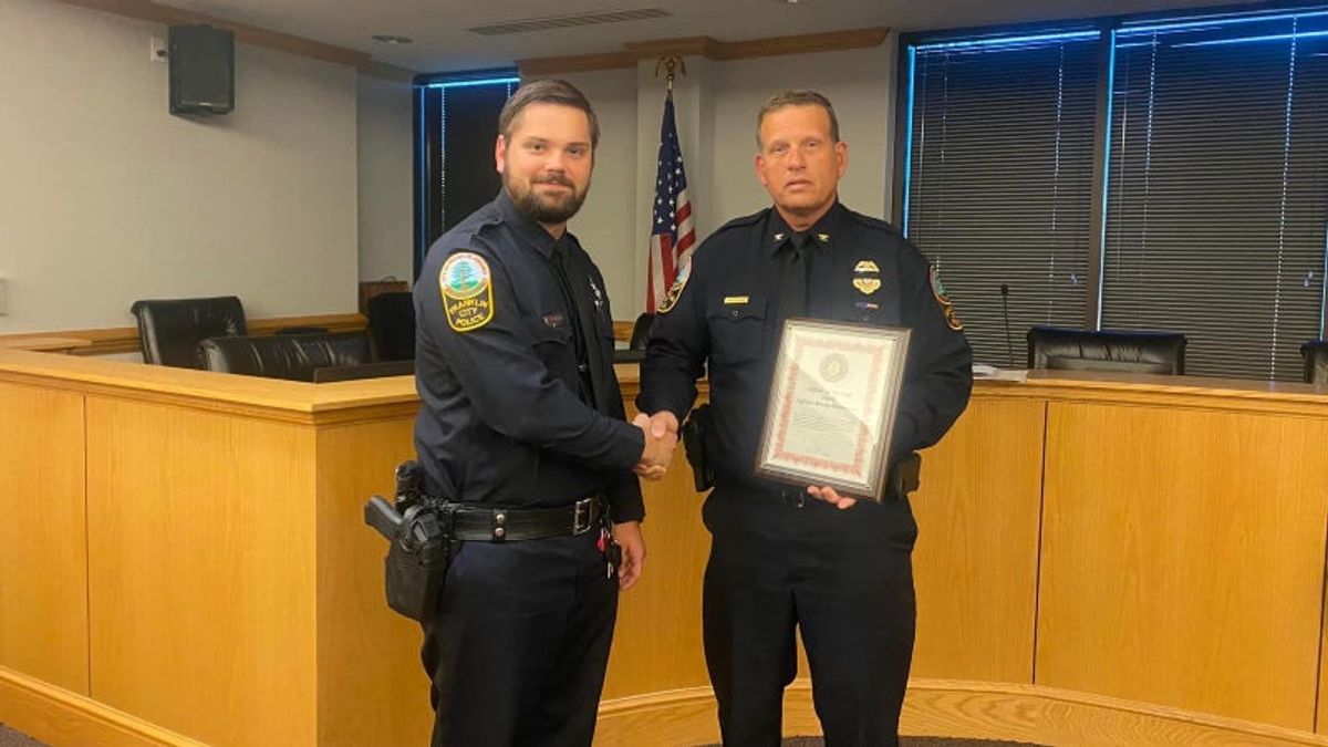 Helmkamp: Franklin Police Department's 2023 Officer of the Y...