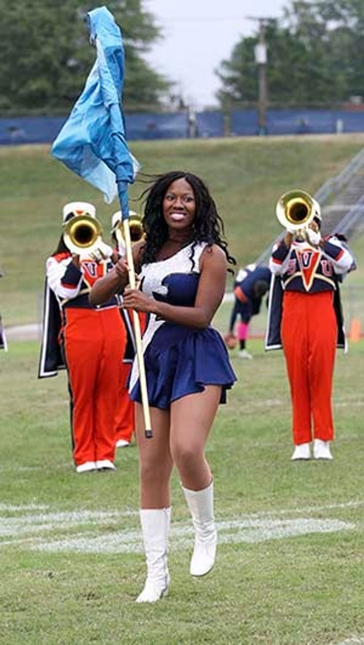 Local students shine at VSU homecoming game