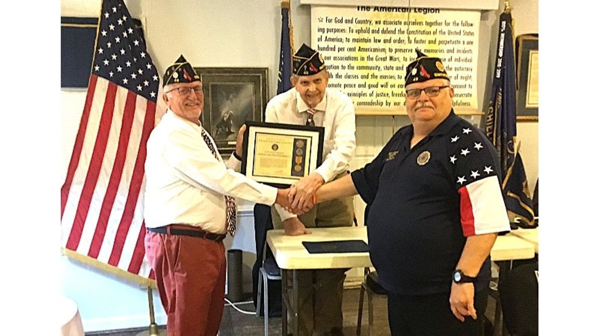 Legion recognized for support of Vietnam veterans