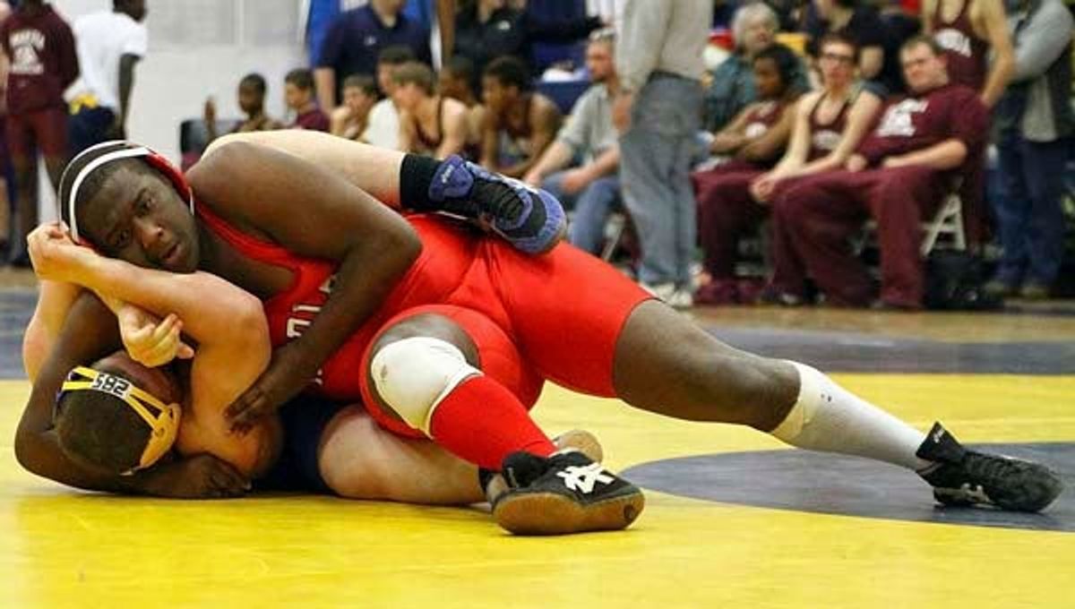 Mathews wins FHS wrestling tournament