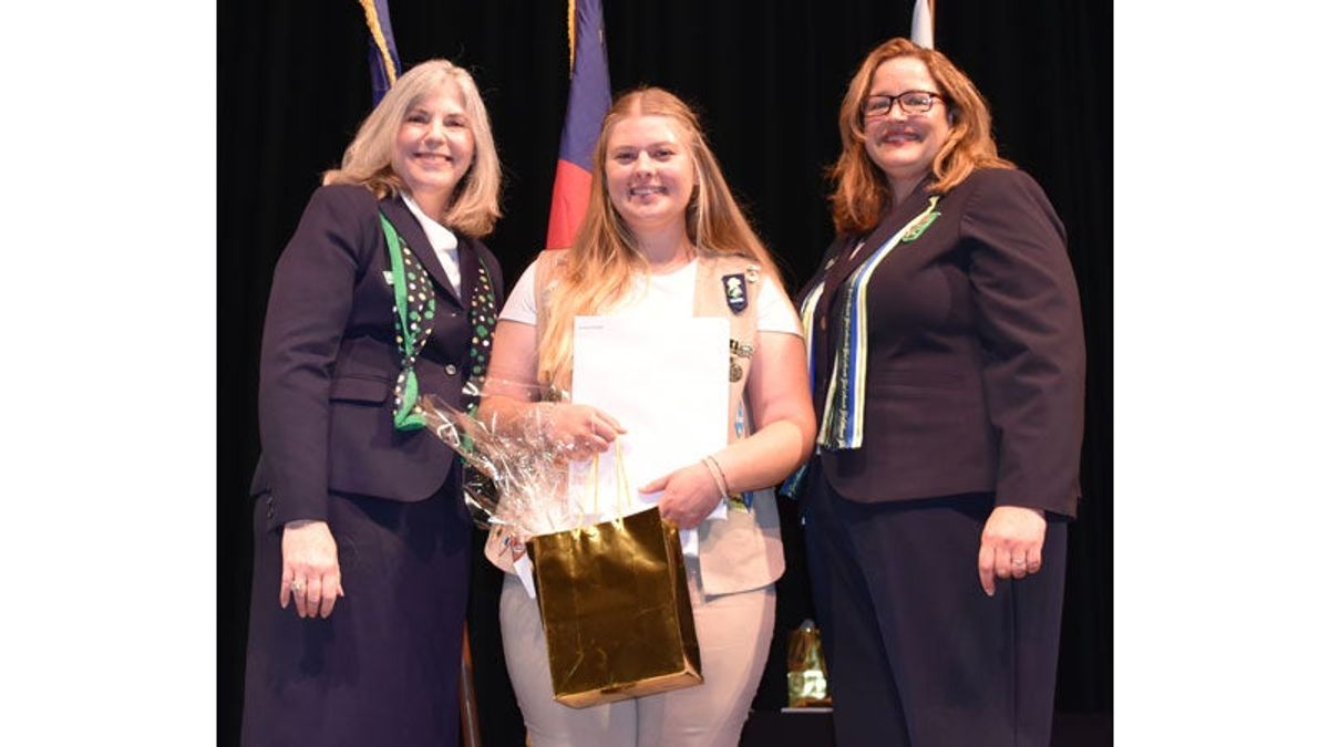 Franklin Girl Scout earns highest honor for agricultural ser...