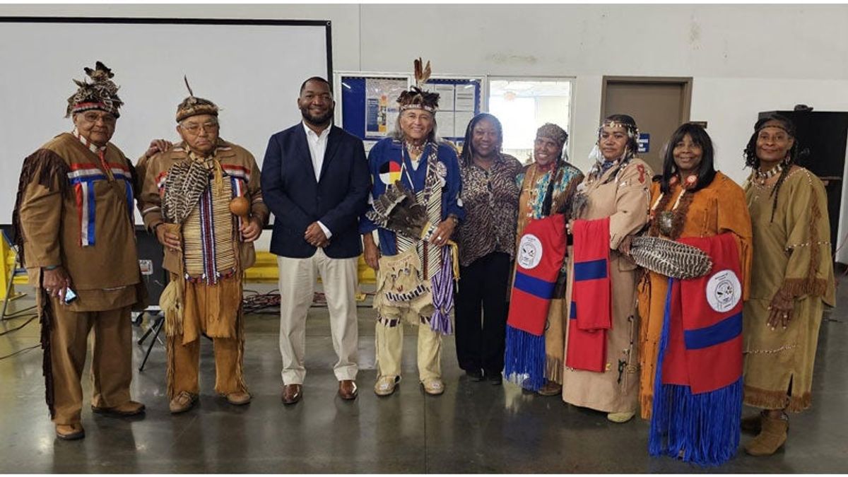 Area tribe makes presentation at NEXCOM