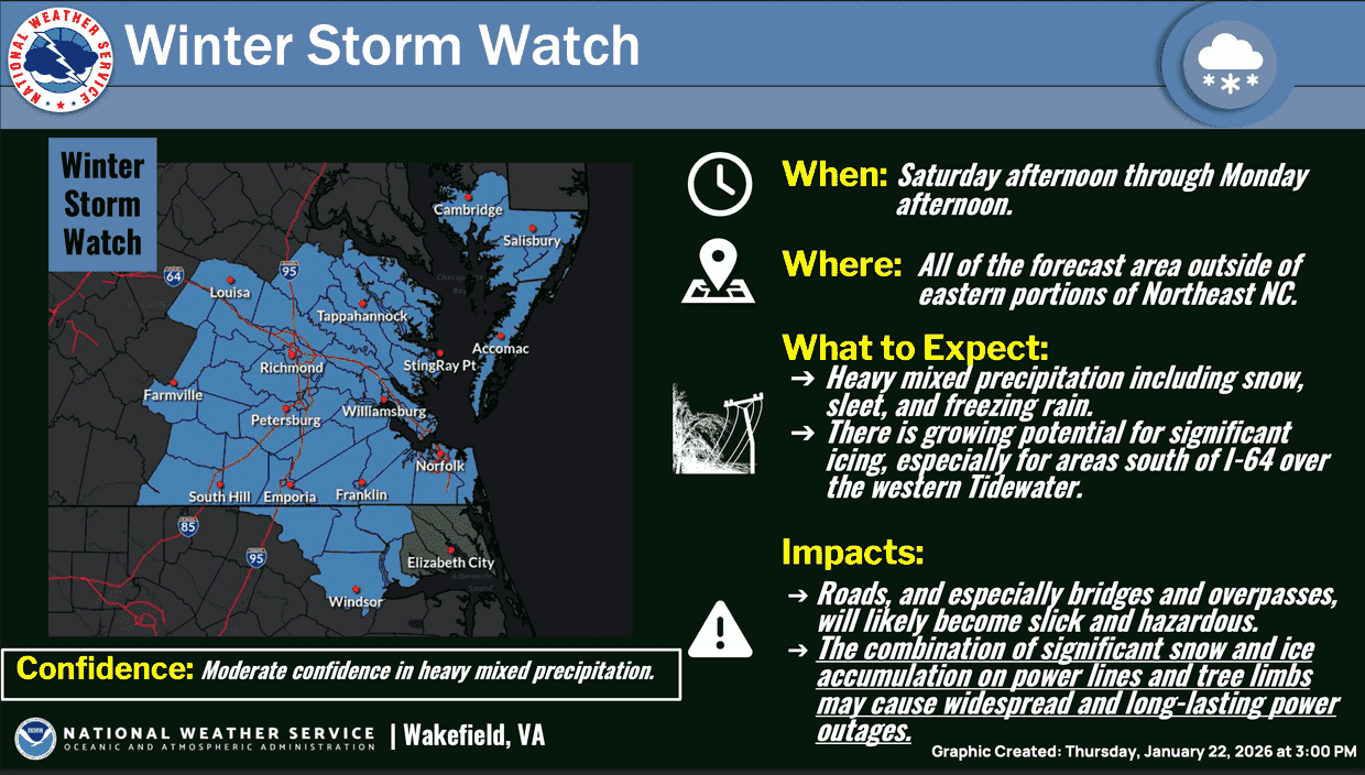 State of Emergency declared ahead of winter storm