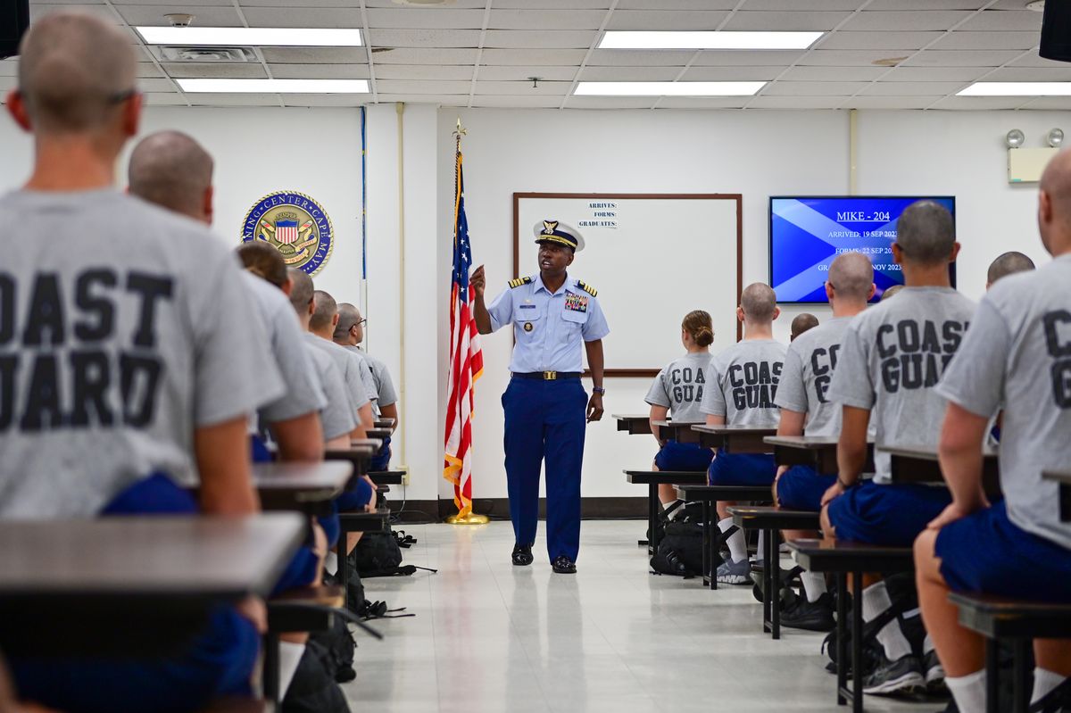Leading by Example: Coast Guard Center's Commander Shows the Way to Re...