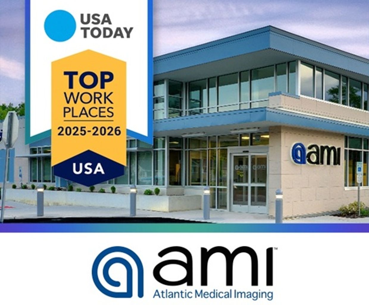 AMI Earns 2026 USA Today Top Workplaces Award, A National Recognition