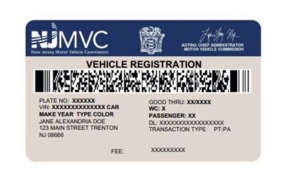 NJ Motorists Can Now Display an Electronic Form of Vehicle Registratio...