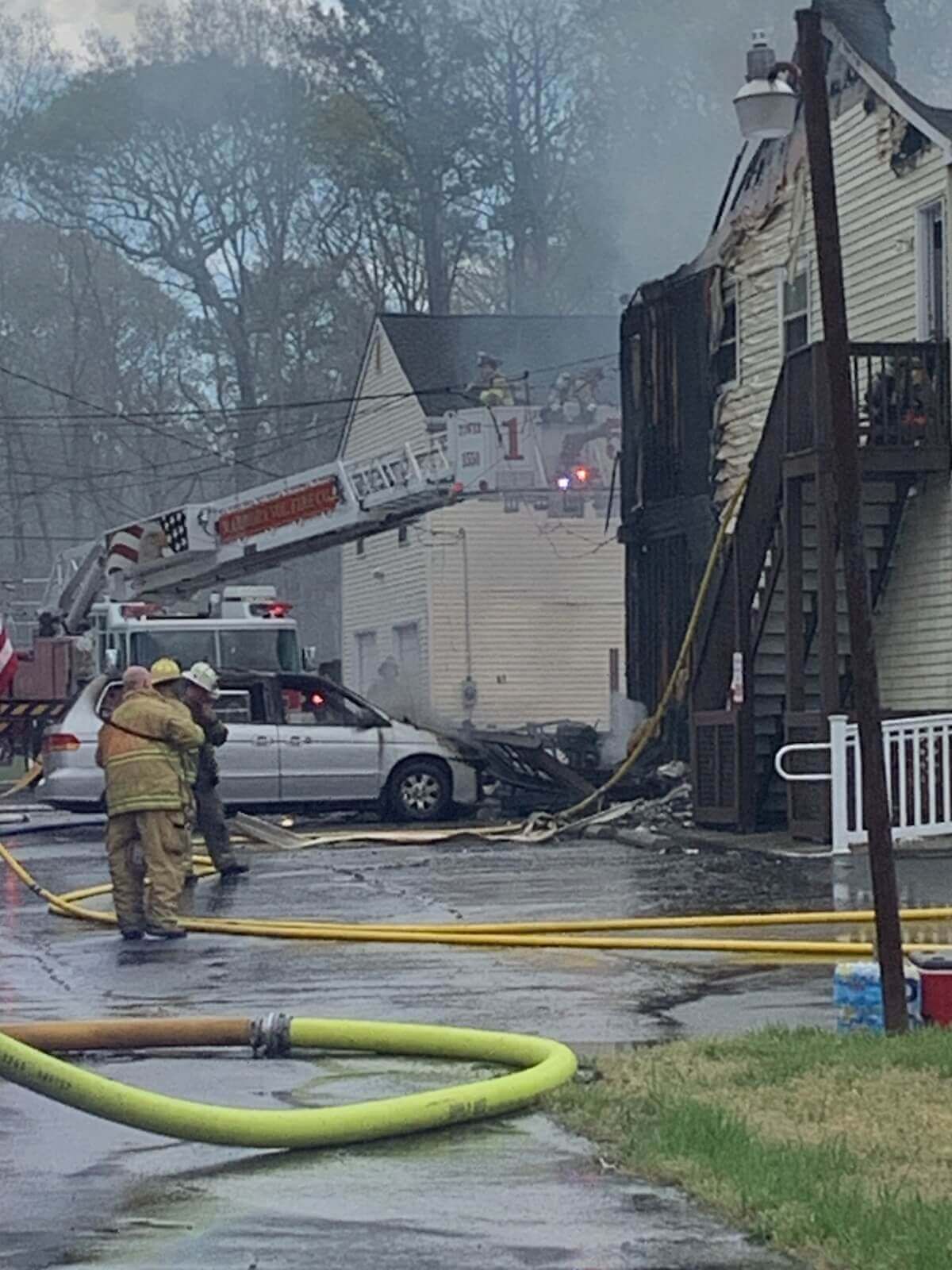 4 Children, 1 Adult Rescued from Burning Seaville Building