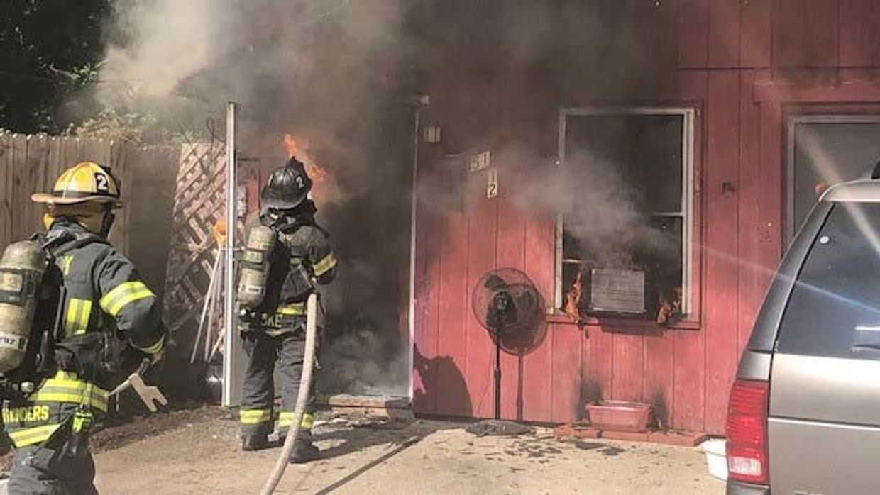 Suffolk Fire and Rescue responds to Sunday apartment fire, three peopl...