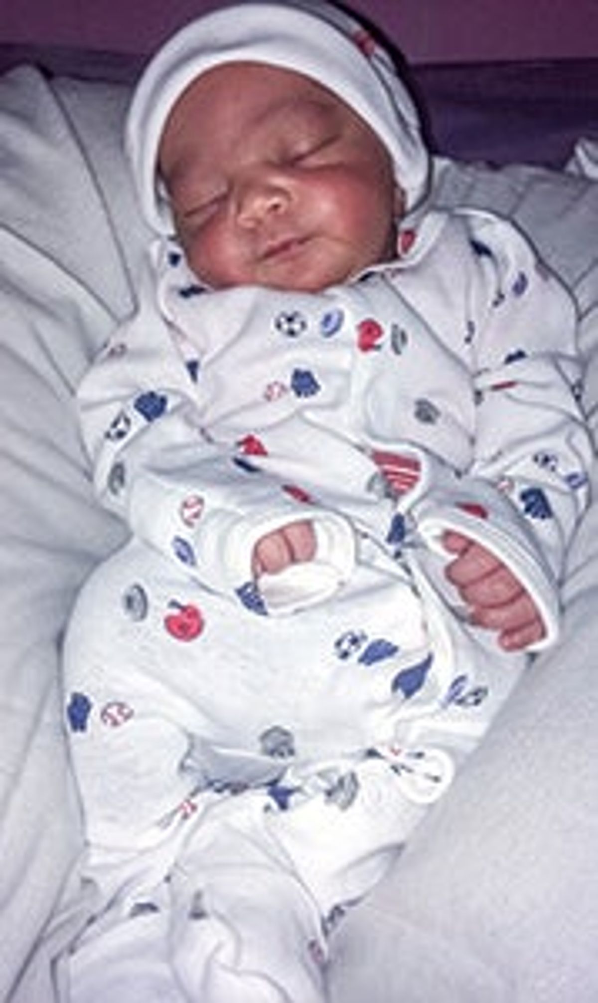 New Year's baby an early arrival