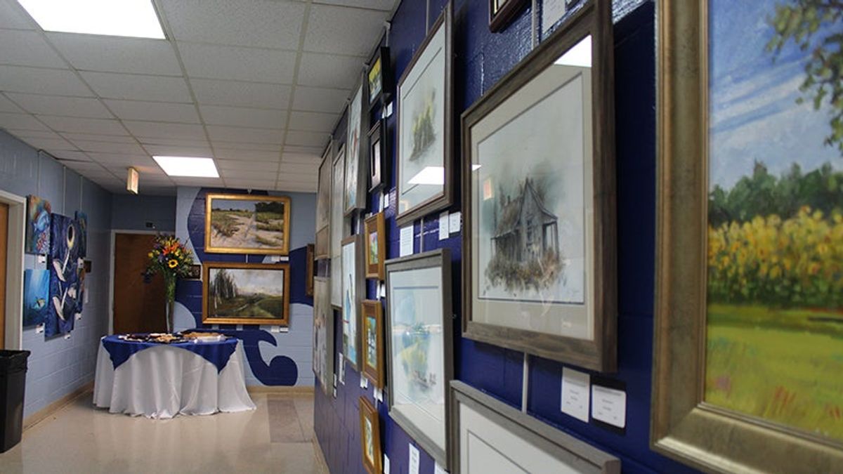 NSA art sale exceeds $40,000 on opening day