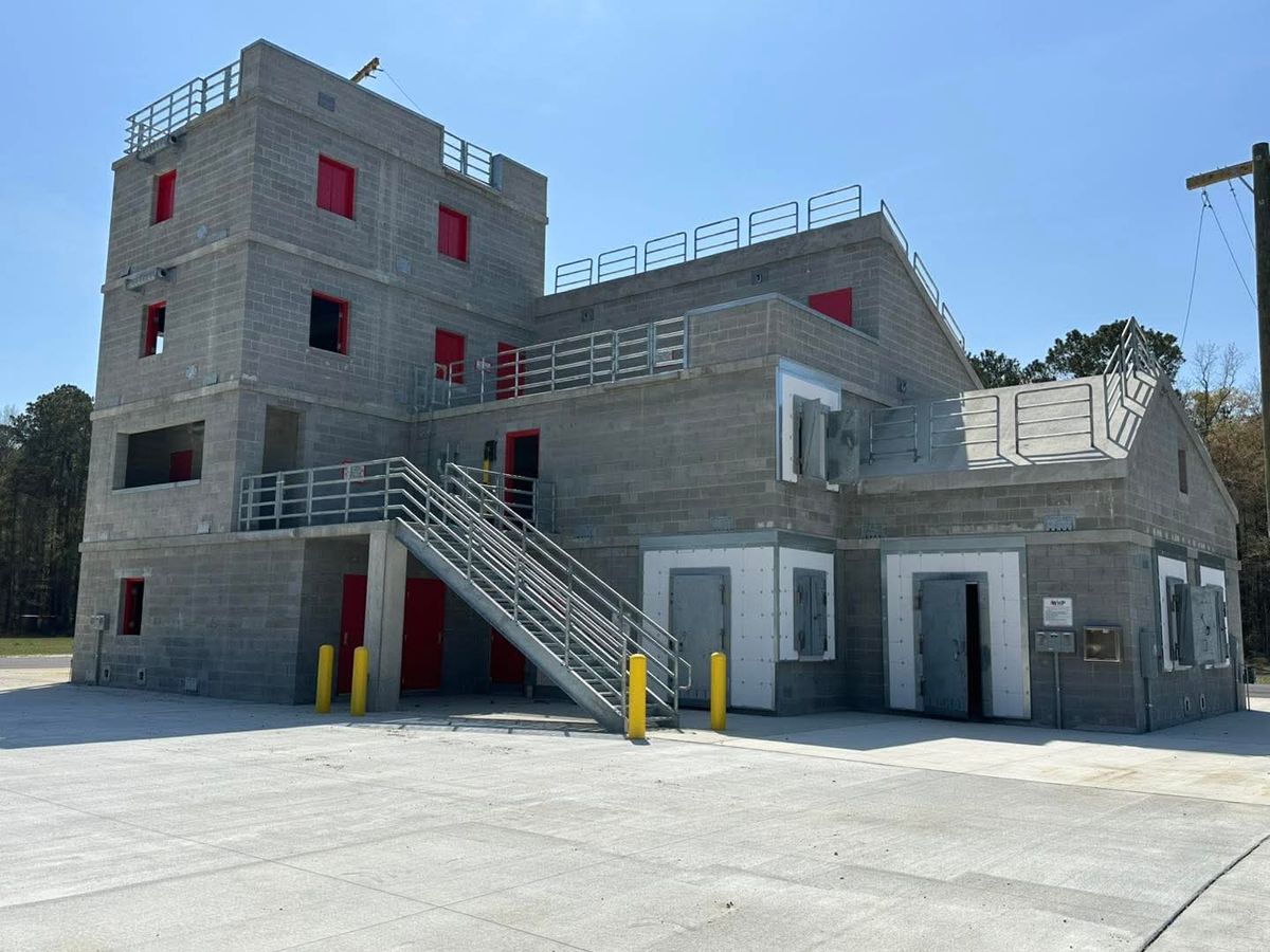 SFR burn building nearing completion