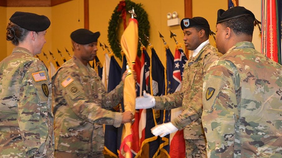 Suffolk native assumes brigade command