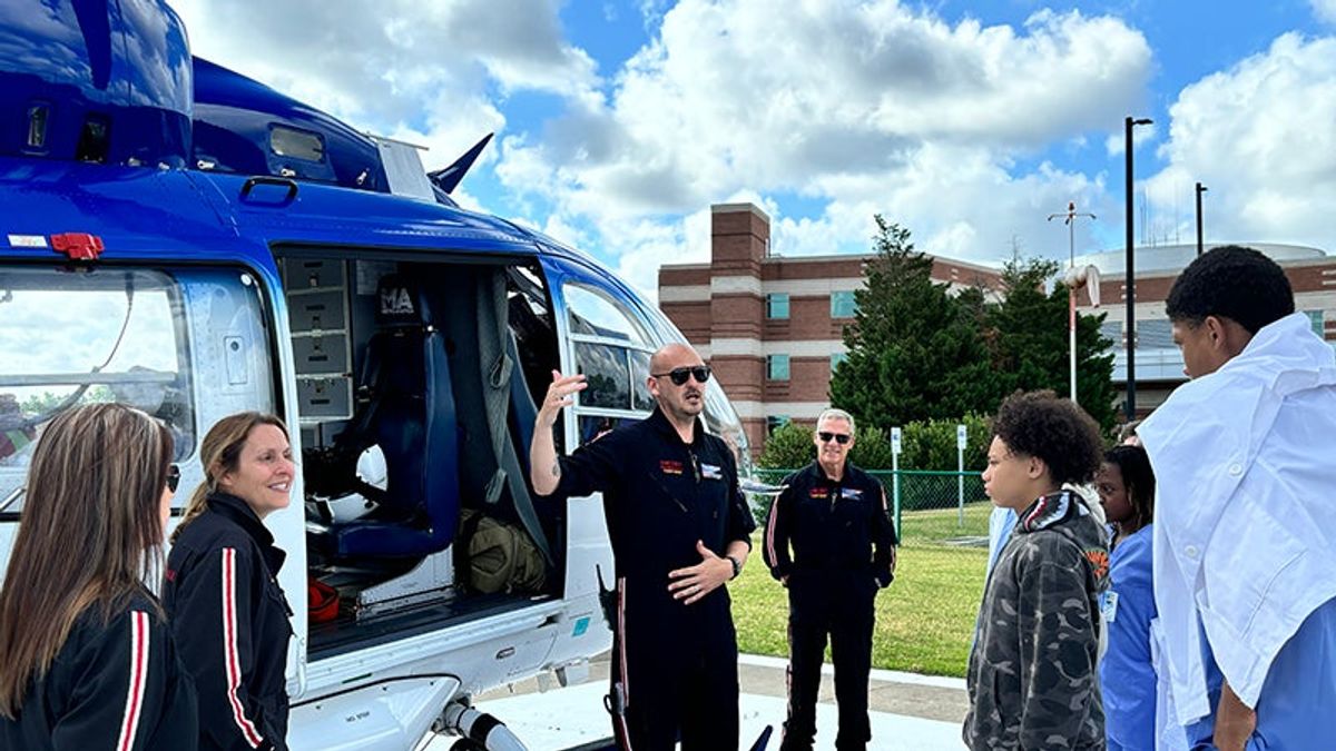 Sentara showcases career opportunities with student summer camp