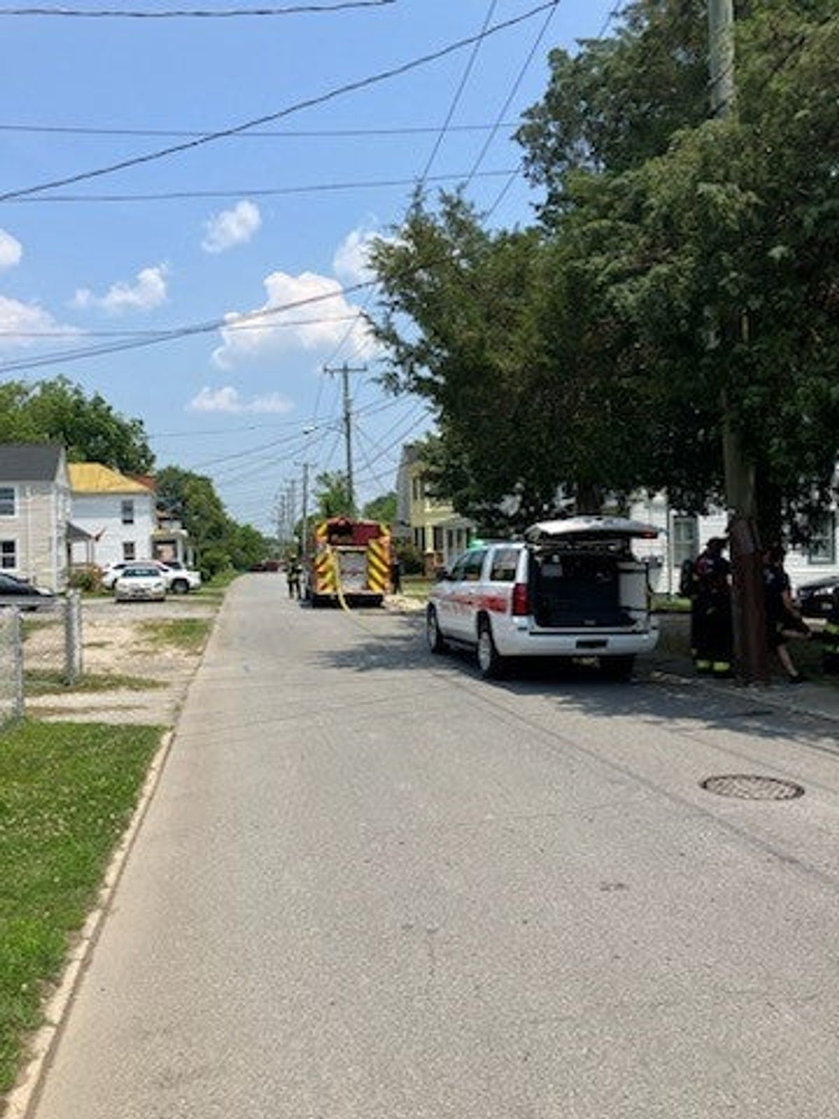 18 evacuated Sunday when contractors hit gas line on Pine Street