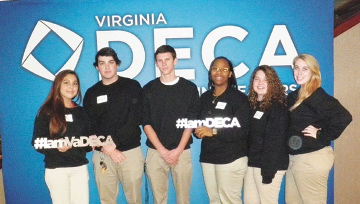 DECA students learn skills