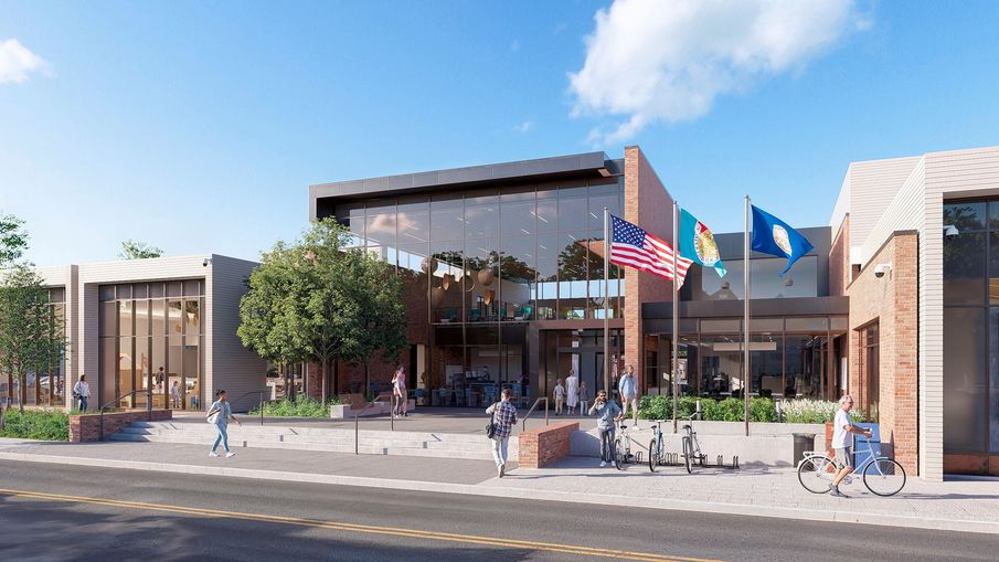 Highly anticipated Downtown Suffolk Library grand opening se...