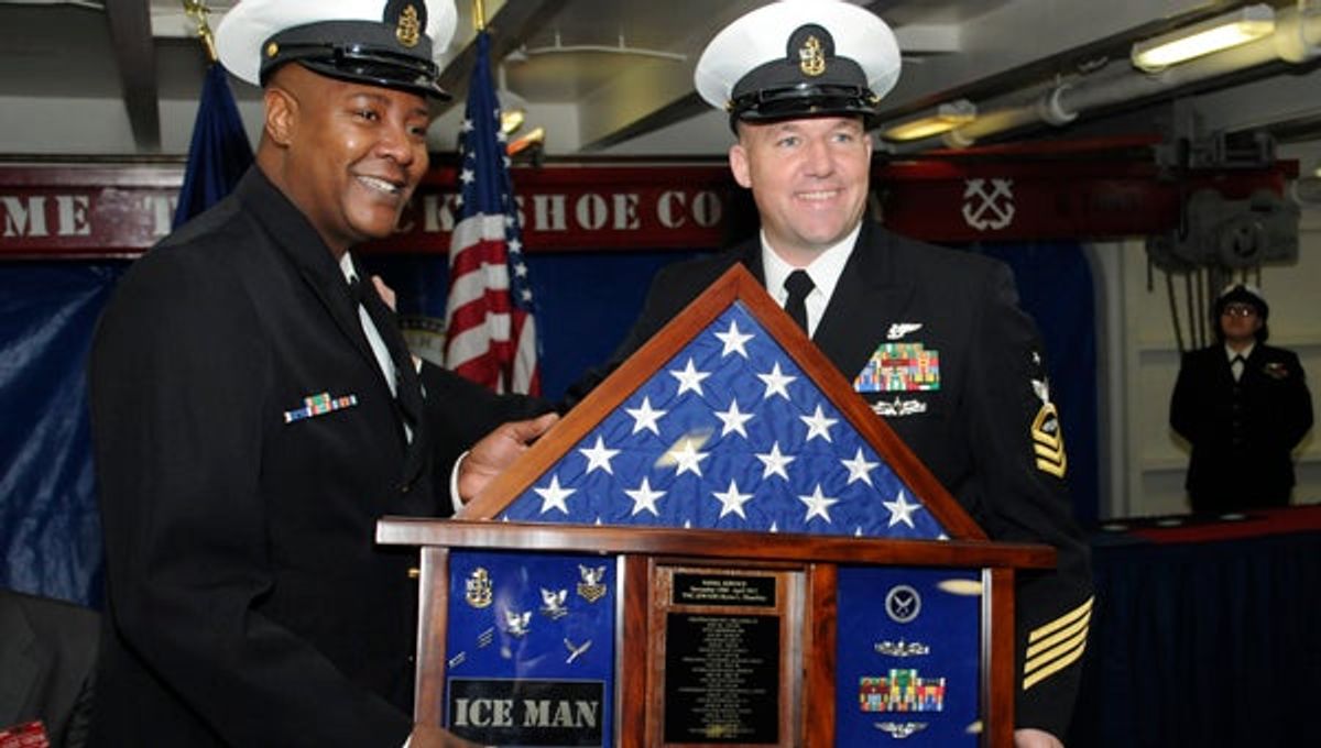 Chief Yeoman Shambley retires