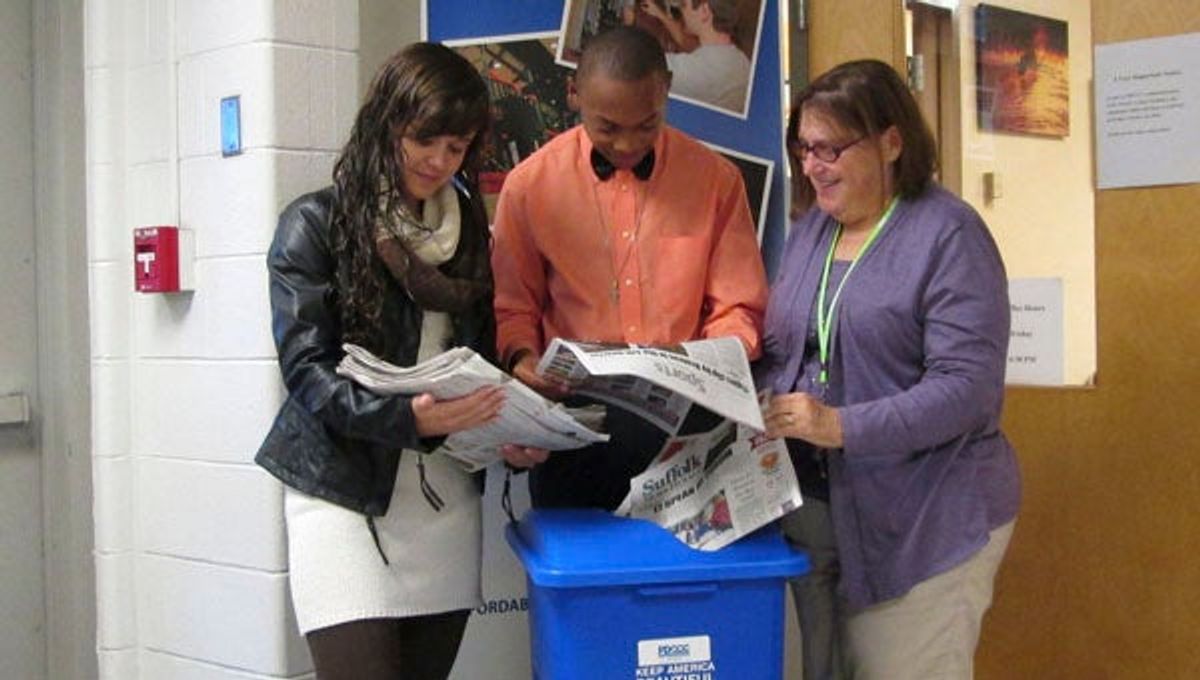 College gets recycling grant
