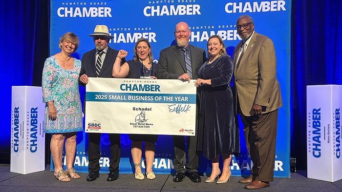 Schadel Sheet Metal Works earns small business award