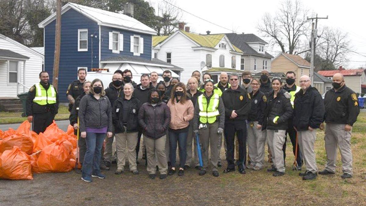 Police clean up neighborhood