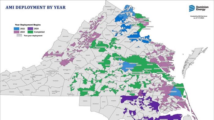 Dominion: Smart meters coming to Suffolk by Dec. 31