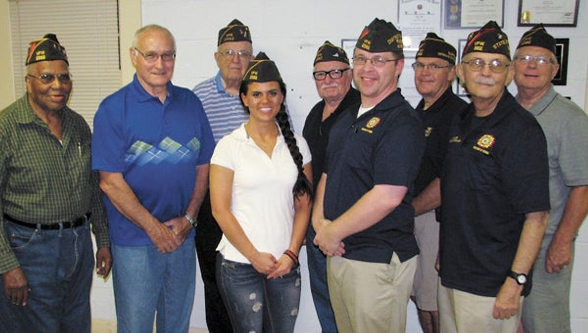 VFW installs first female commander