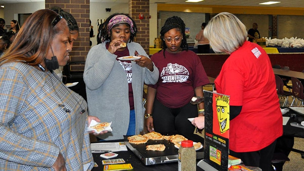 SPS taste tests future lunch menu