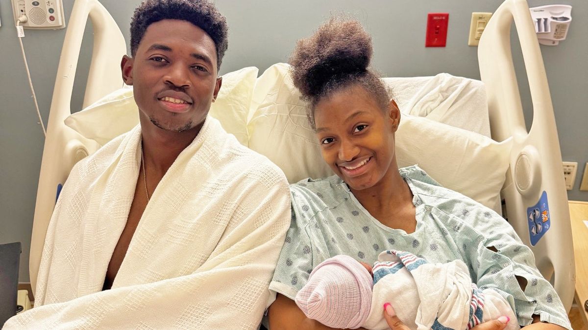 Suffolk's first baby of 2025