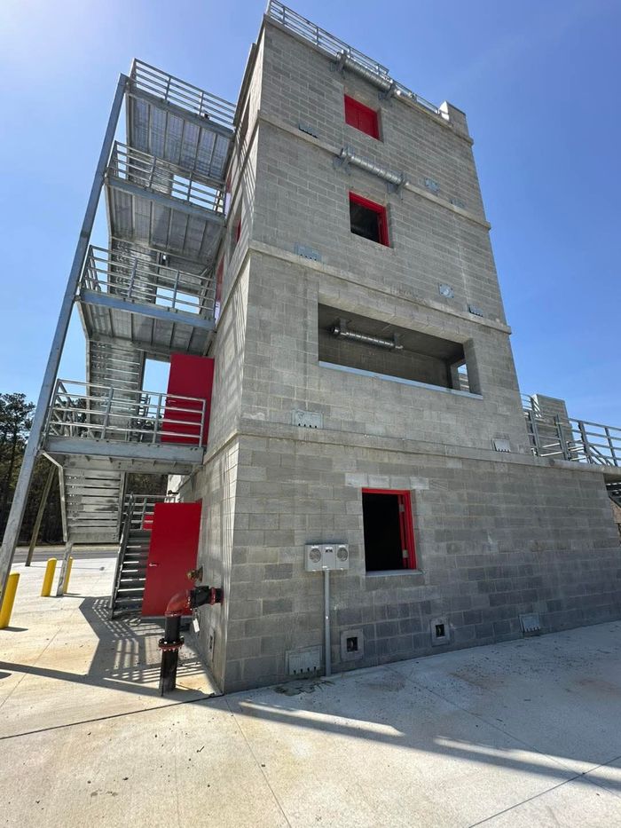SFR burn building nearing completion