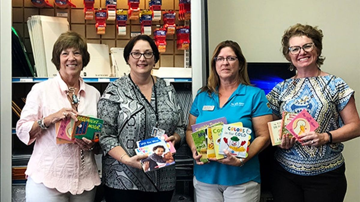 UPS Store donates books