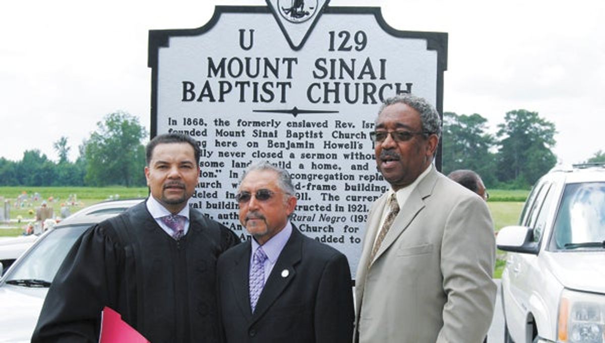 Historical marker dedicated