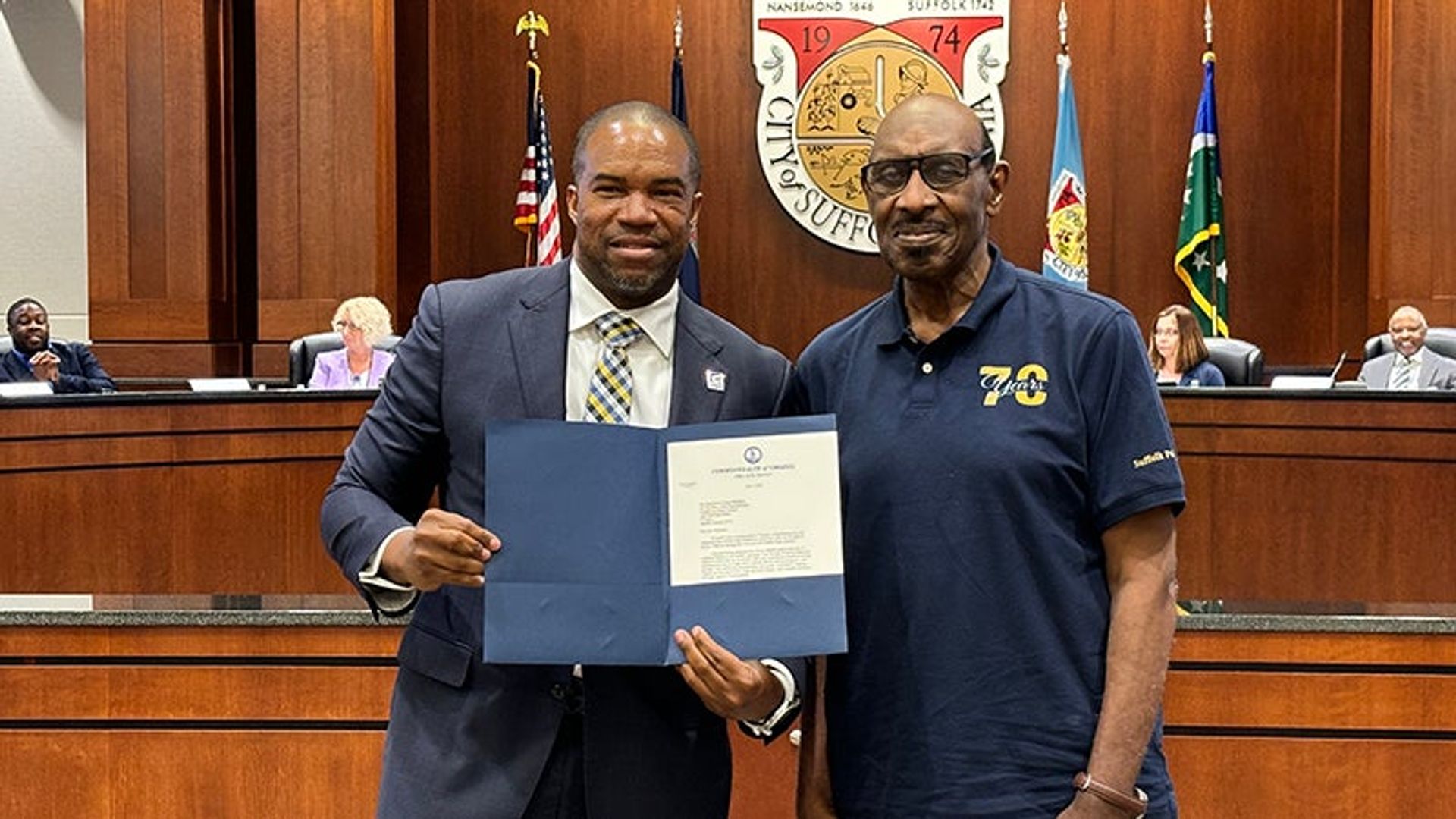 Miles makes Suffolk history as Suffolk's first Black Sheriff