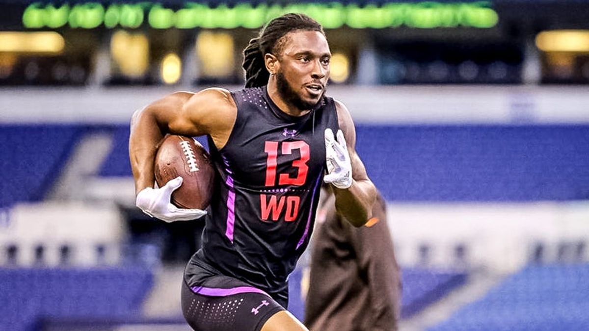 Grayson takes part in NFL combine
