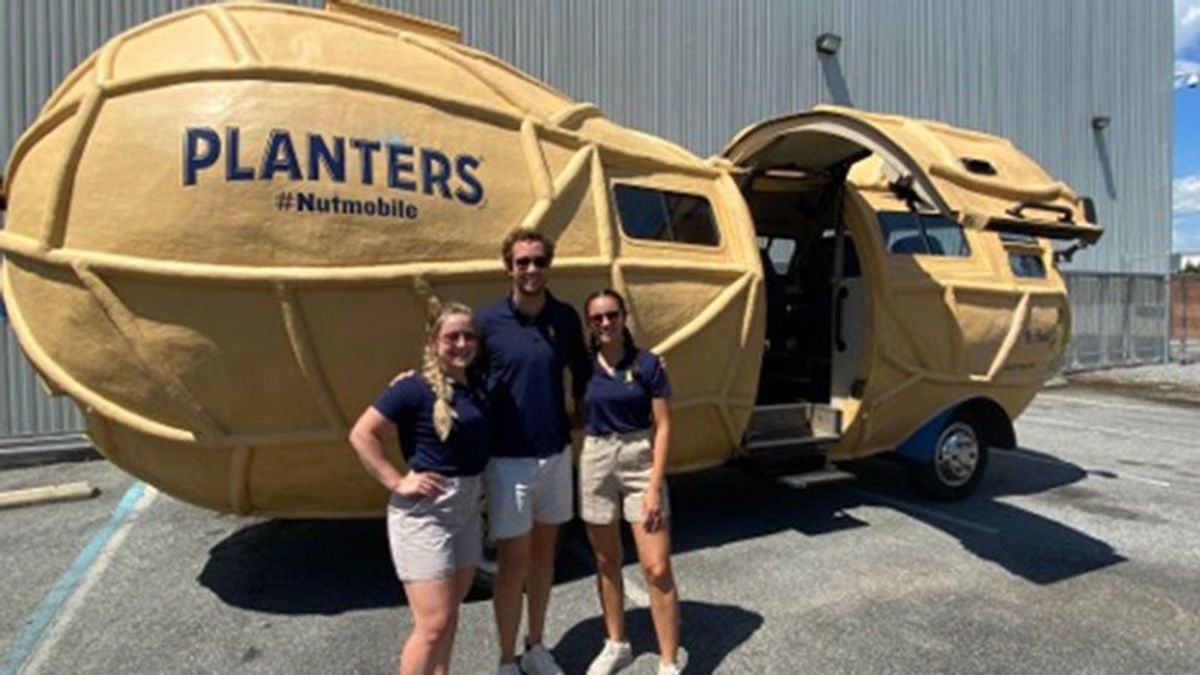 Surprise Visit from Nut Mobile