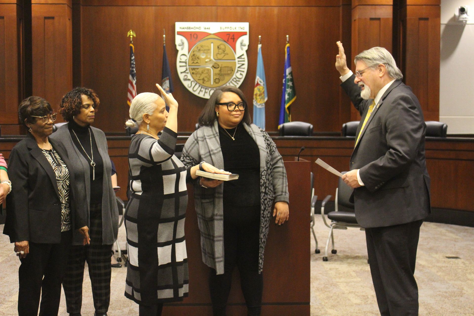 Treasurer, Chief Deputy Treasurer get ceremoniously sworn-in