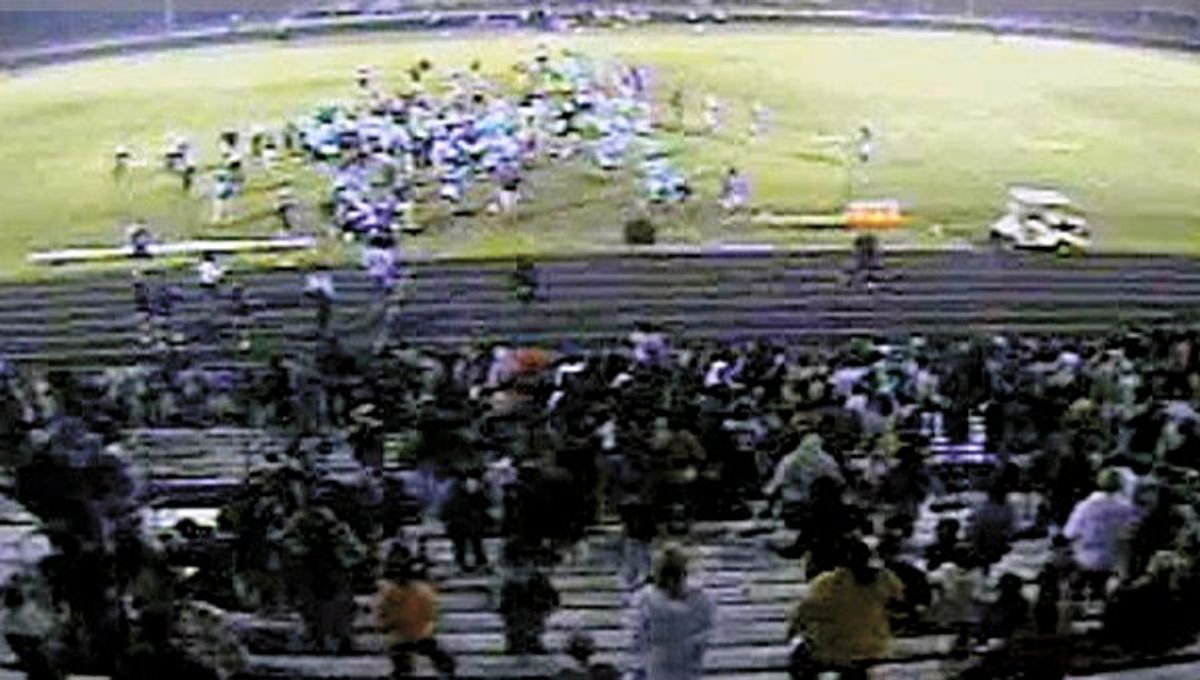 Football fight video released