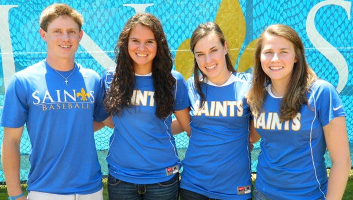 NSA baseball, softball players honored